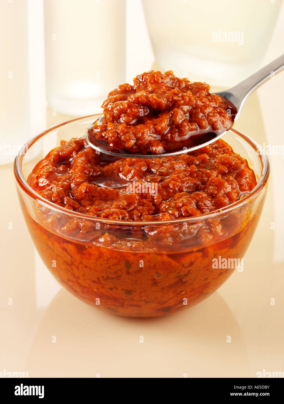ITALIAN SALSA ROSSO Stock Photo - Alamy