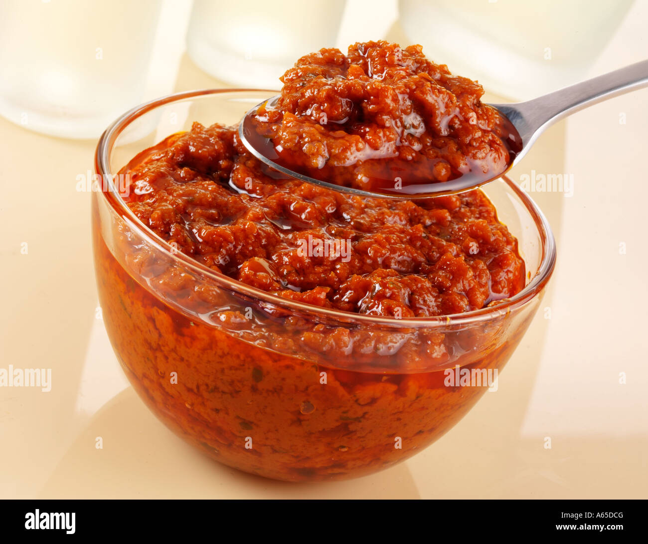 ITALIAN SALSA ROSSO Stock Photo - Alamy