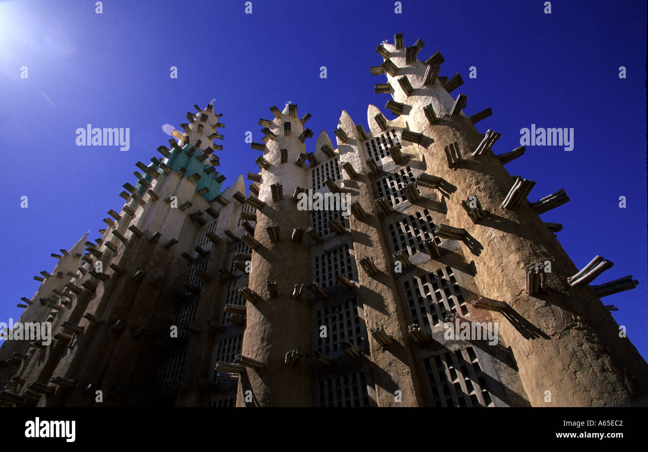 San Mosque Mali West Africa Stock Photo - Alamy