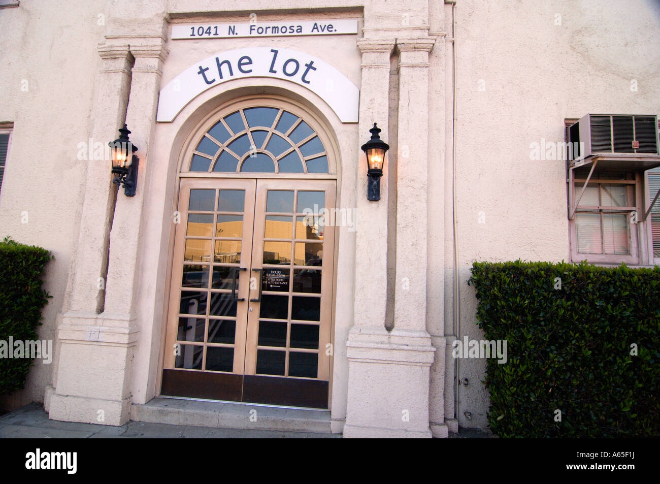 Doors of The Lot movie studios in Hollywood Stock Photo - Alamy