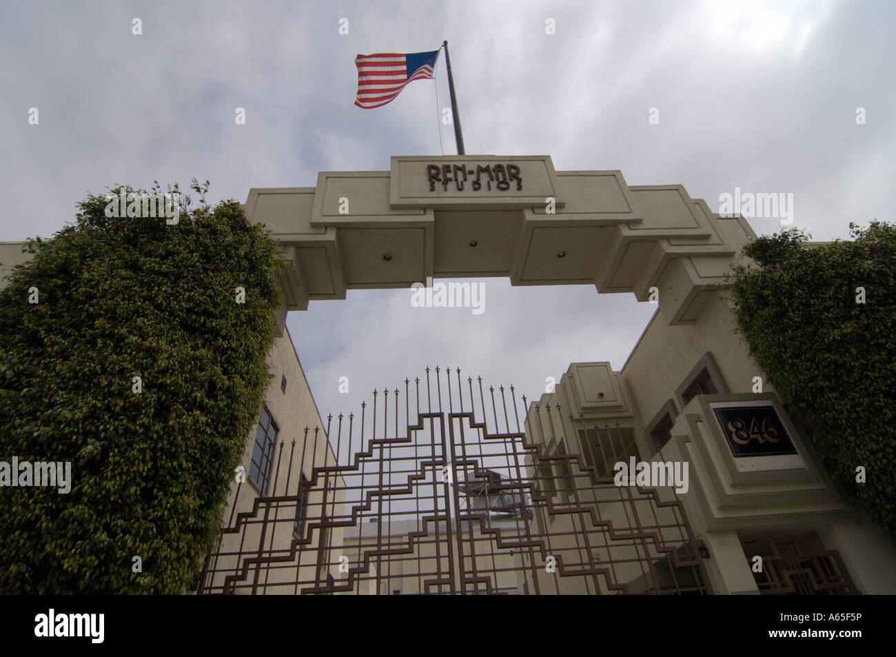 Ren-Mar Movie Studios in Hollywood Stock Photo - Alamy