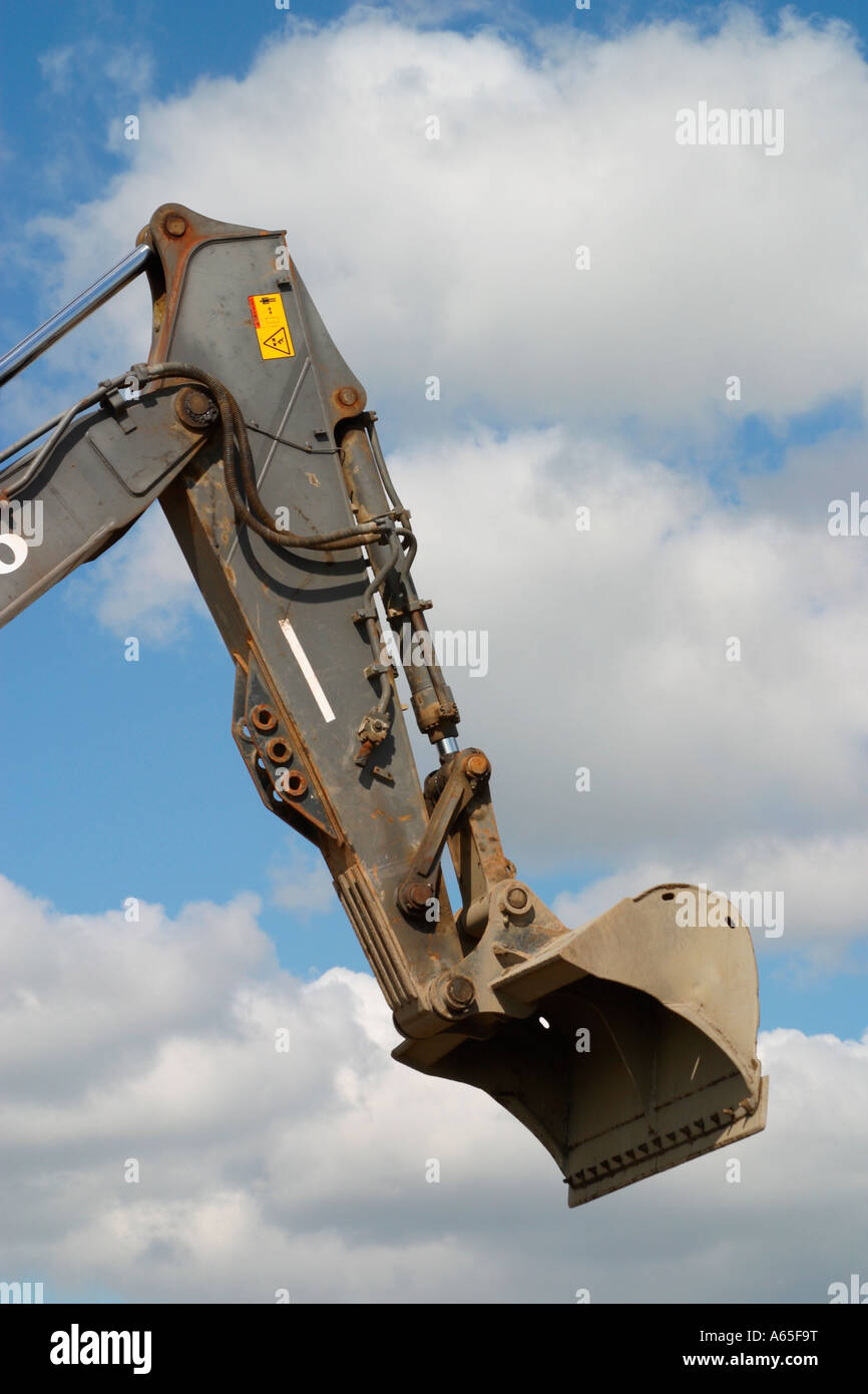 Digger arm from a Volvo EC360 Crawler Excavator Stock Photo - Alamy