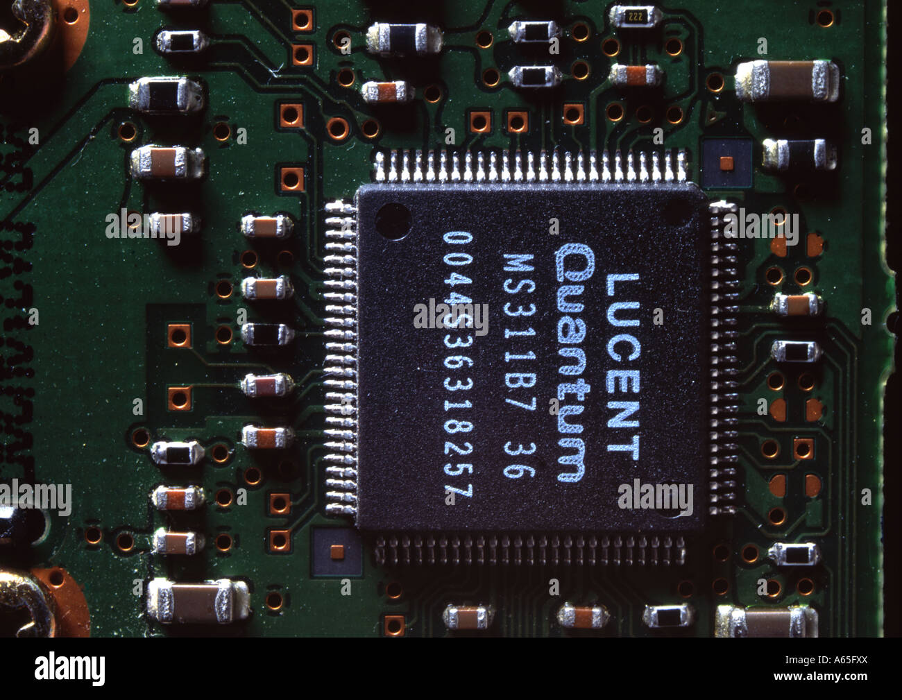 Close Up Of Computer Hard Disc Stock Photo - Alamy