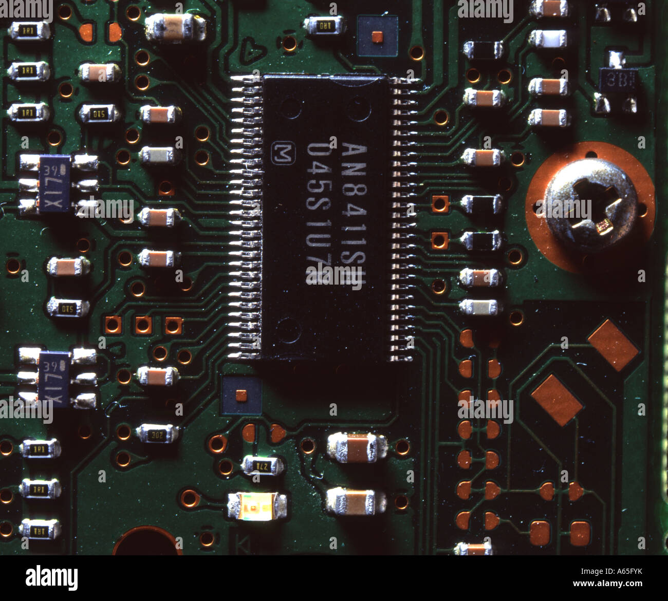 Close Up Of Computer Hard Disc Stock Photo - Alamy