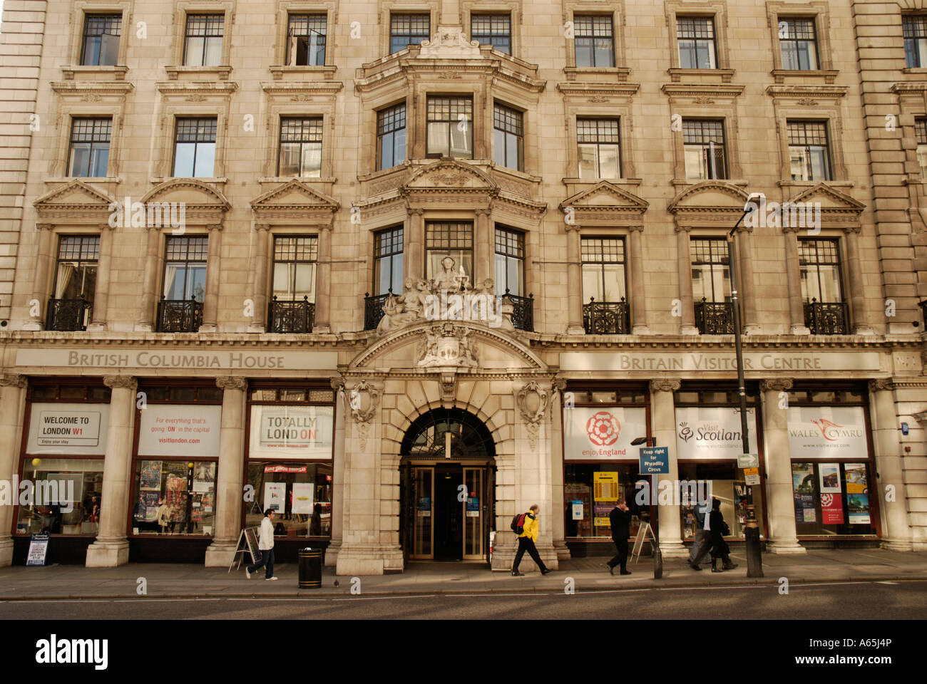 The Britain Visitor Centre British tourist information office in Lower ...