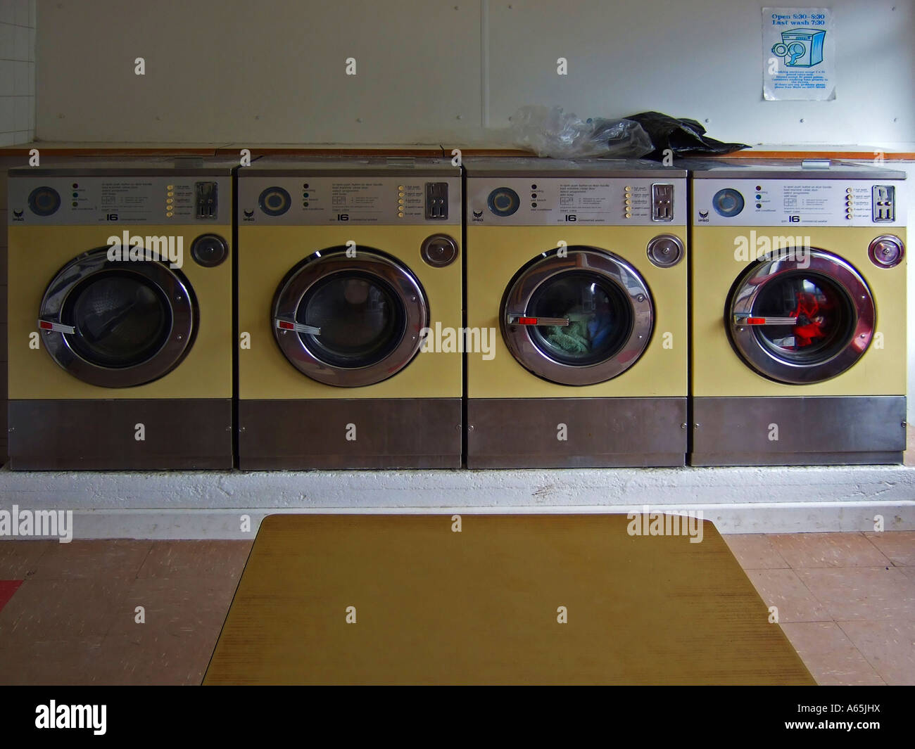 English laundrette hi-res stock photography and images - Alamy