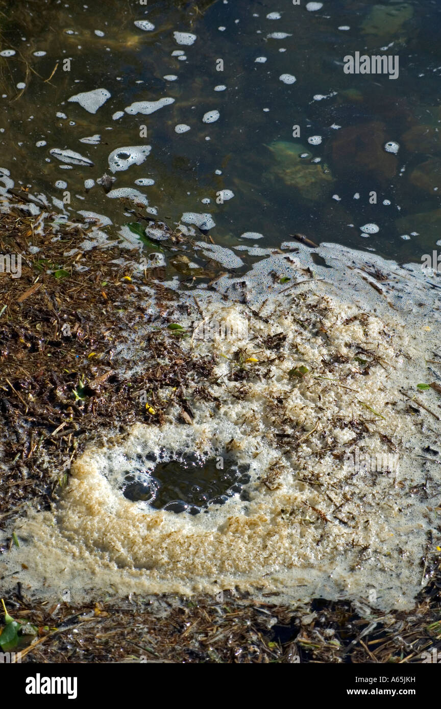 a polluted stream near redruth in cornwall,england Stock Photo - Alamy