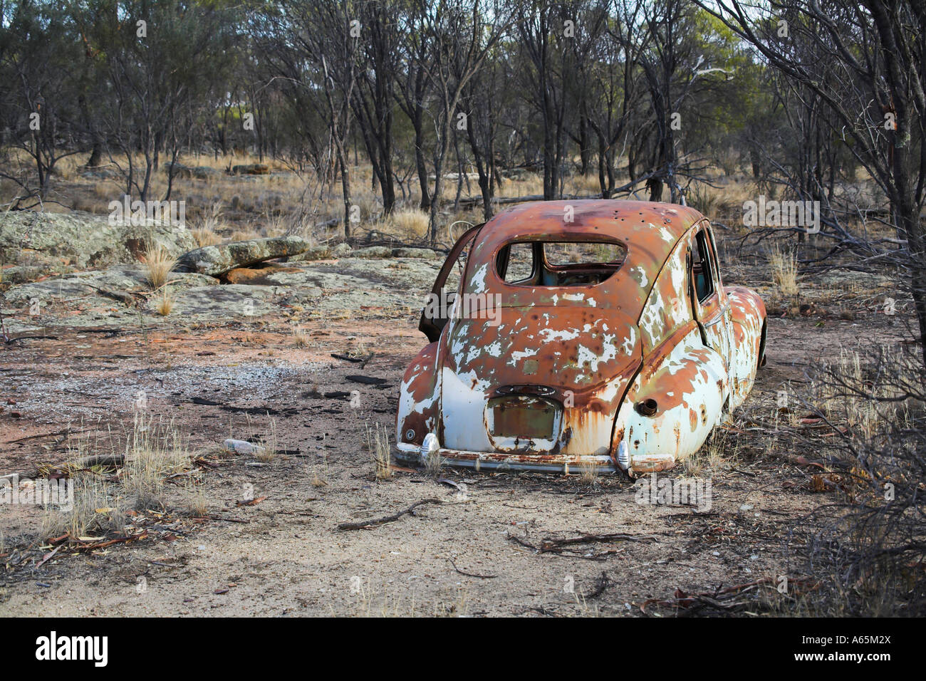 Australia bush abandoned car hi-res stock photography and images - Alamy