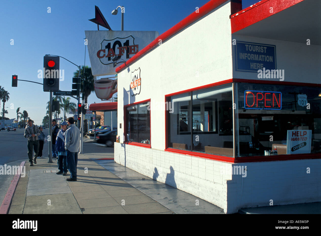 101 cafe sign hi-res stock photography and images - Alamy