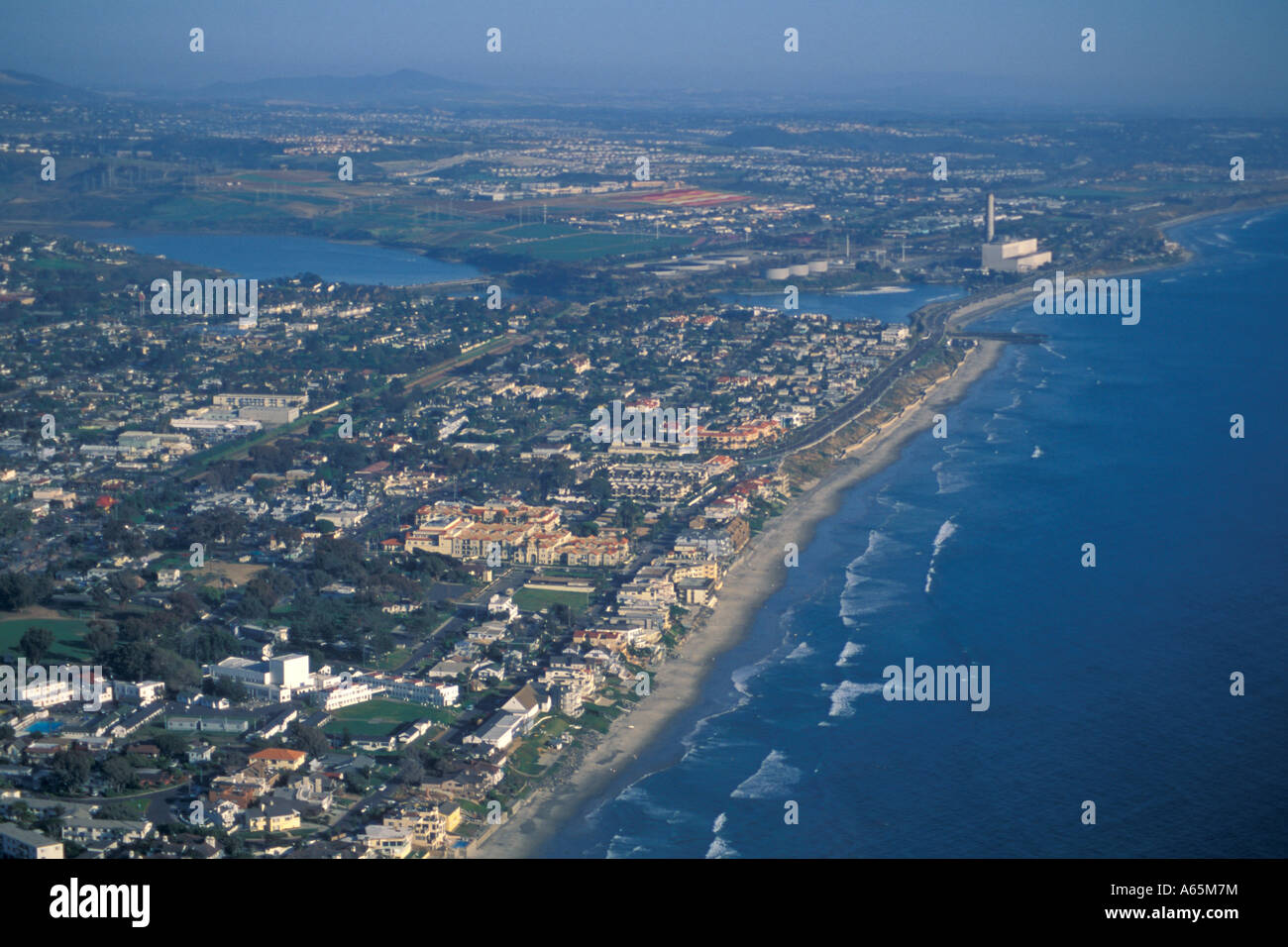 Carlsbad california coast aerial hi-res stock photography and images ...