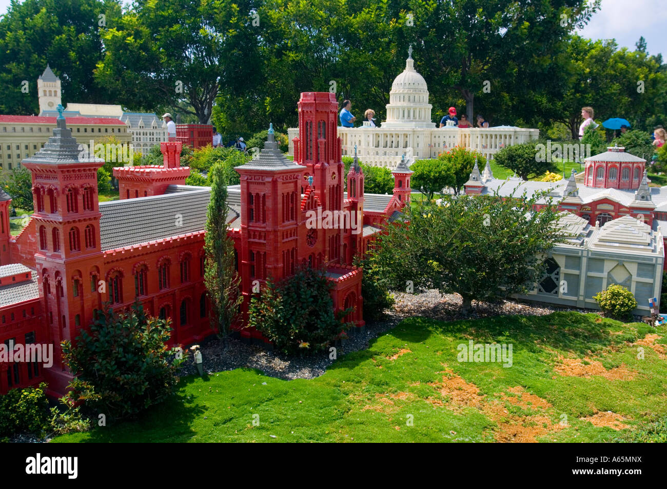 Model of the Capitol Building in Washington DC LegoLand tourist ...