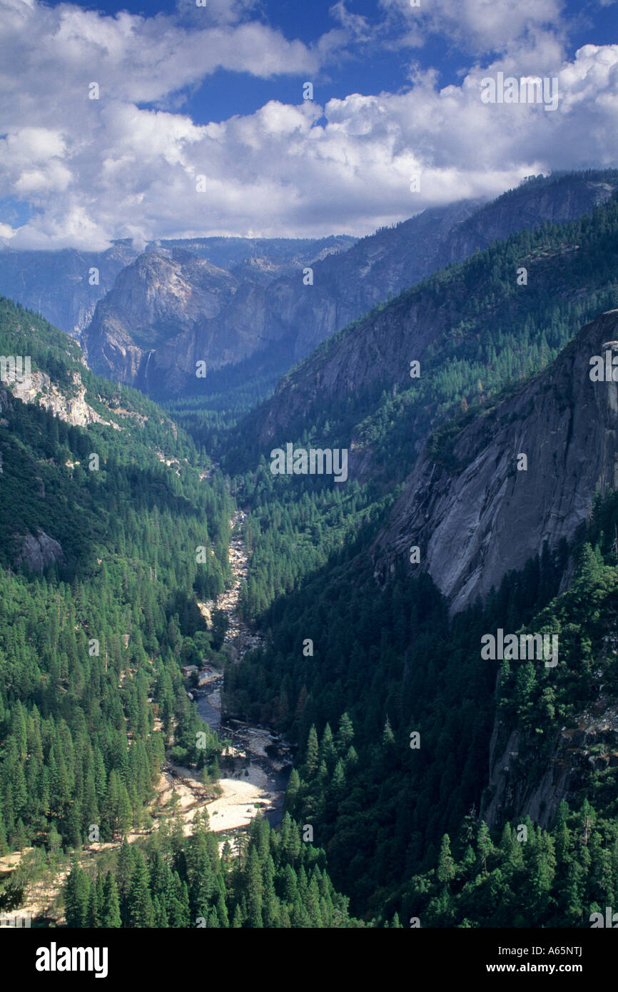 Valley Portal of the Merced River from Highway 120 Yosemite National ...