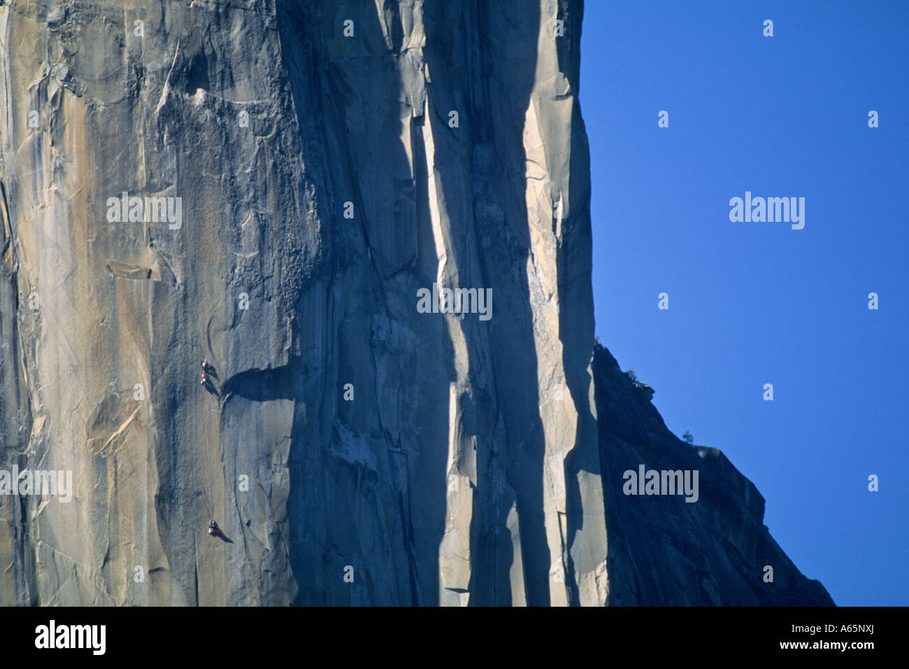 Climbers on the Salathe Wall El Capitan Yosemite Valley Yosemite ...