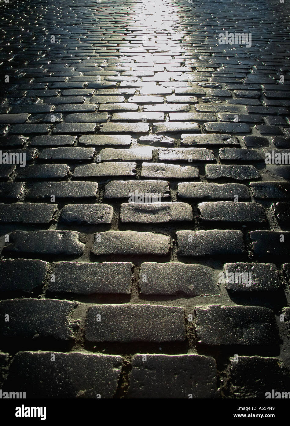 A cobbled street York Stock Photo - Alamy
