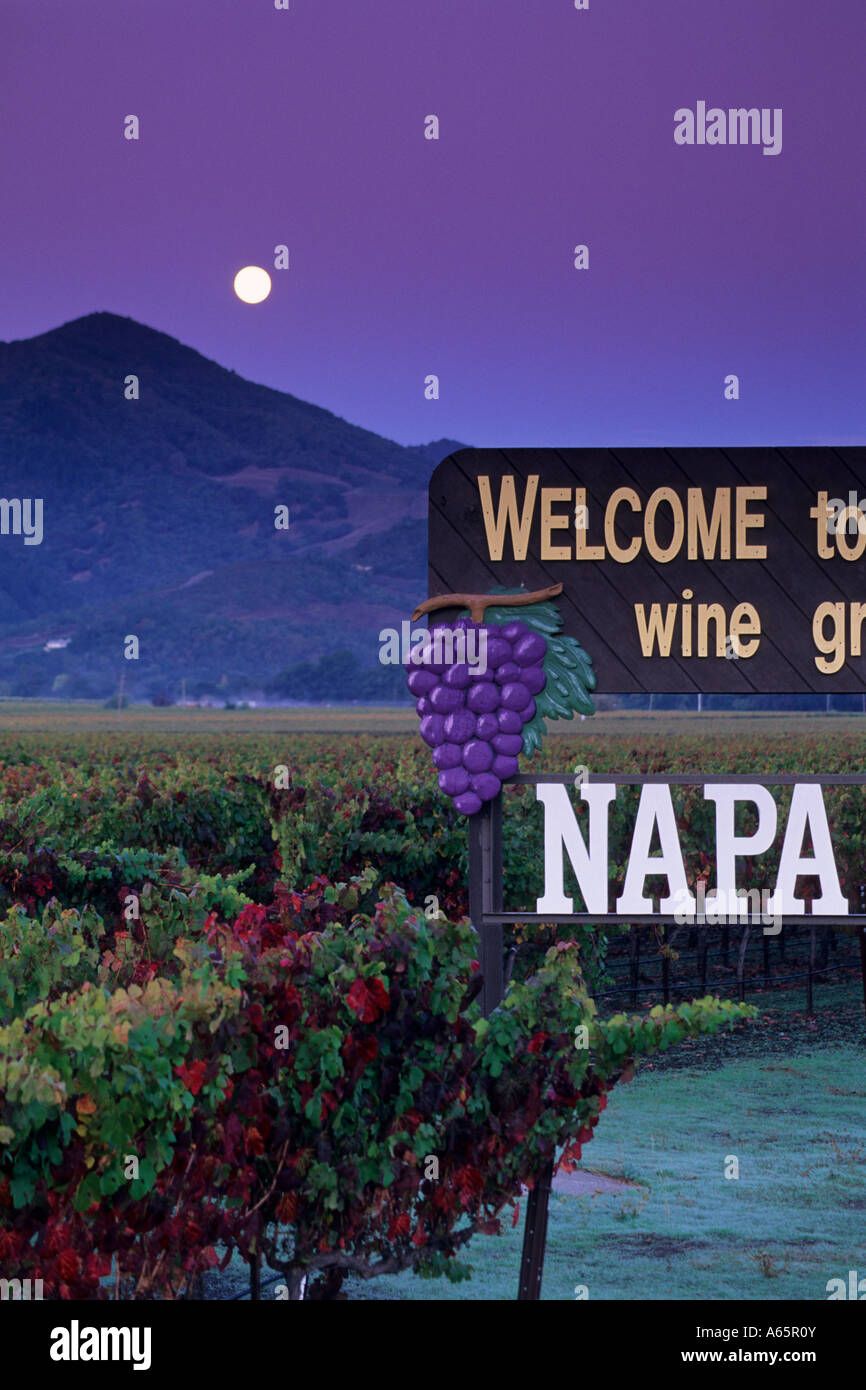 California Napa Valley Signs High Resolution Stock Photography and ...