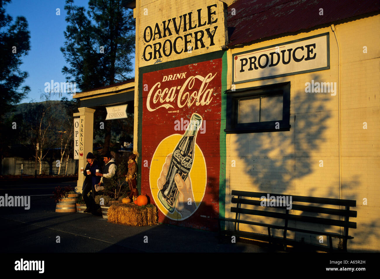 Oakville Grocery Oakville Napa Valley Napa County California Stock ...