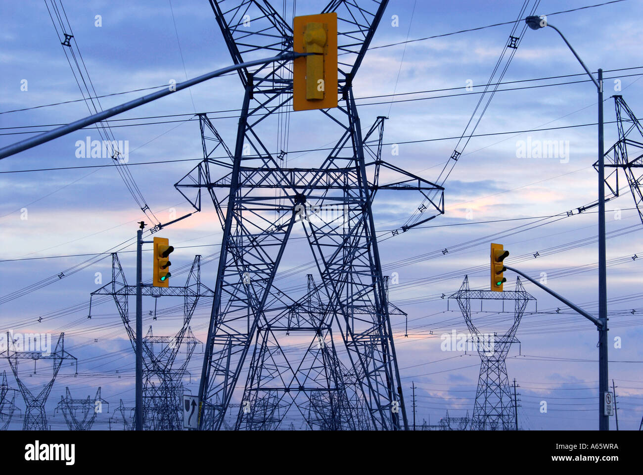power transmission control Stock Photo - Alamy