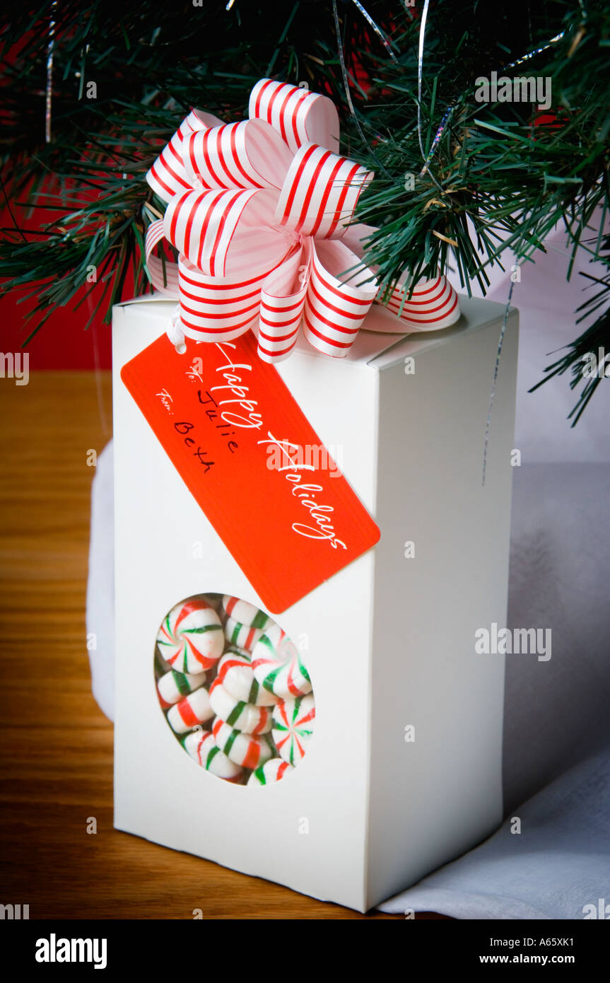 And tinsel under tree hi-res stock photography and images - Alamy