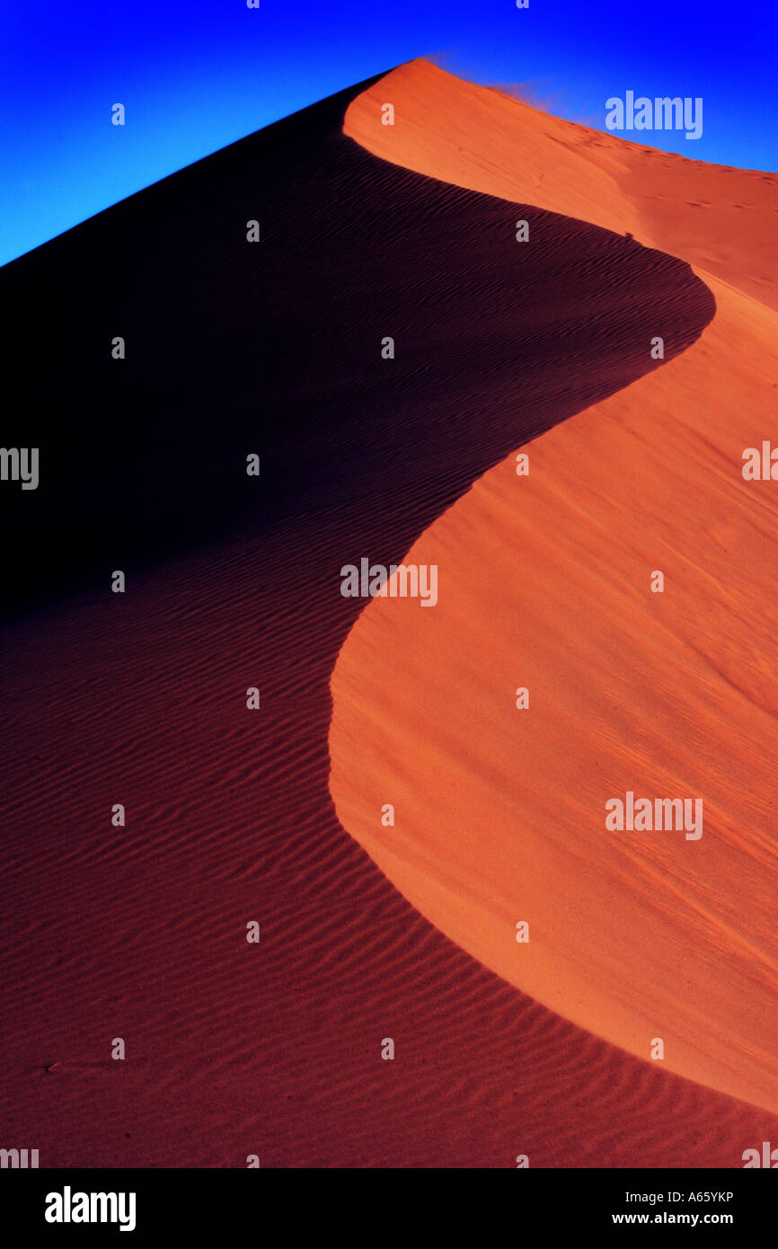 High angle view of a desert, Morocco Stock Photo - Alamy