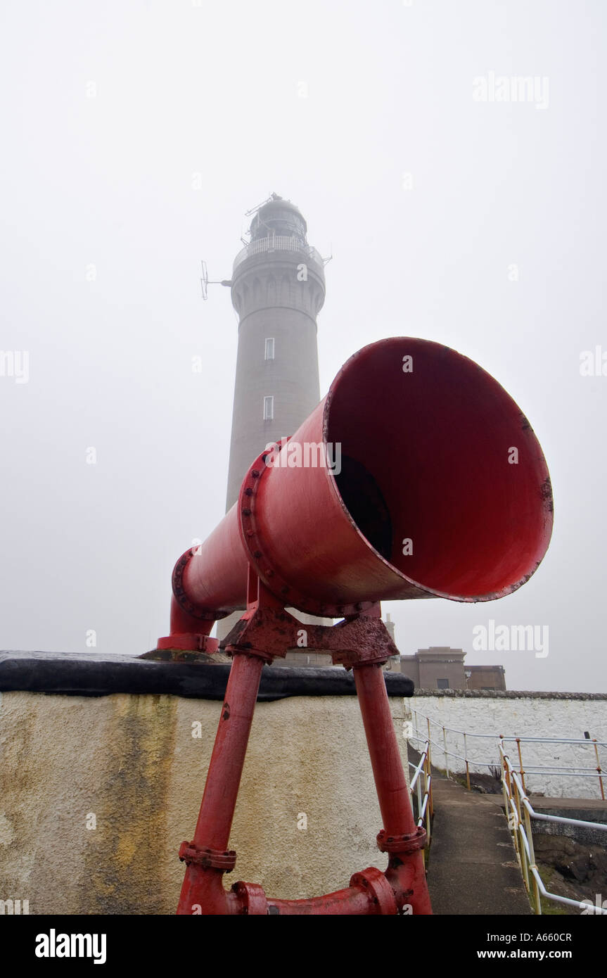 Foghorn at Ardnamurchan Point Lighthouse Westernmost Point of Mainland ...