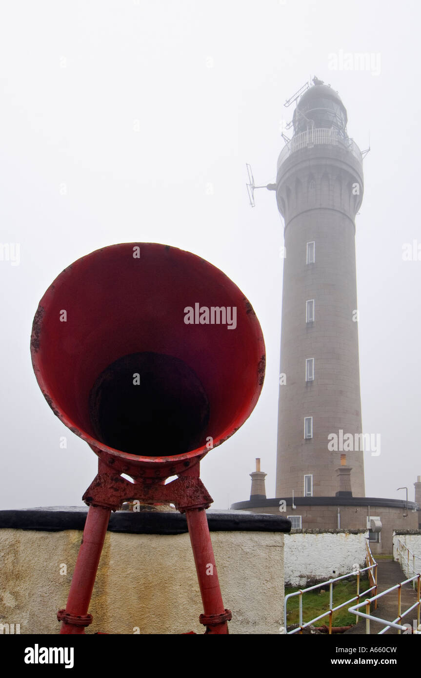 Foghorn at Ardnamurchan Point Lighthouse Westernmost Point of Mainland ...