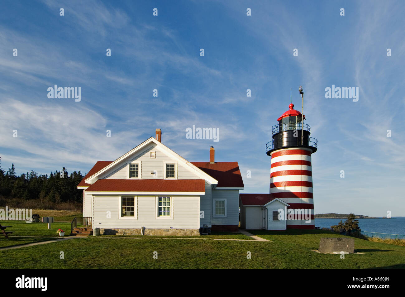 Lubec channel lighthouse hi-res stock photography and images - Alamy