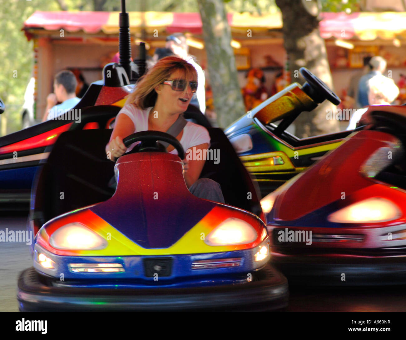 Dodgem car hi-res stock photography and images - Alamy
