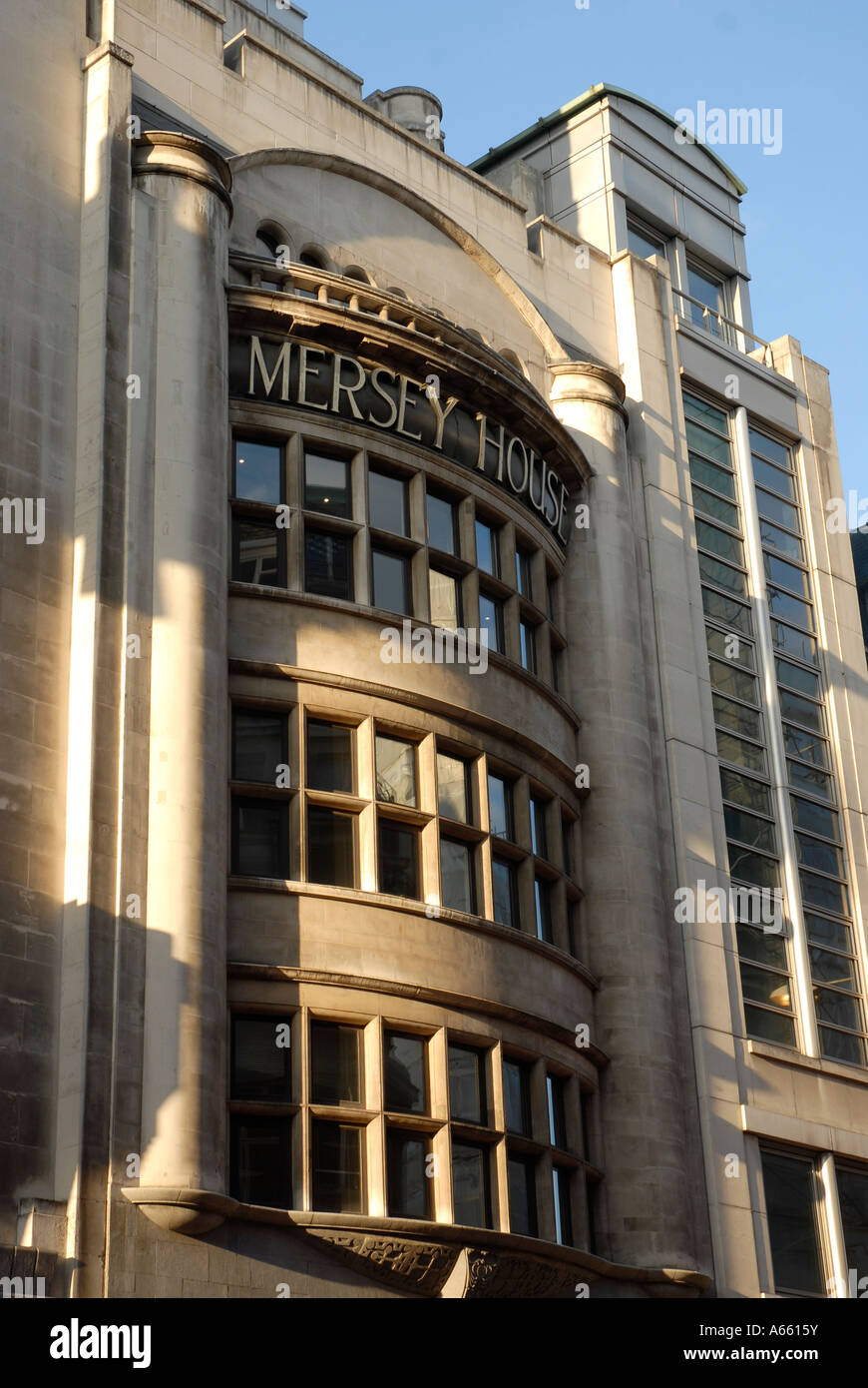 Mersey House in Fleet Street London Stock Photo - Alamy