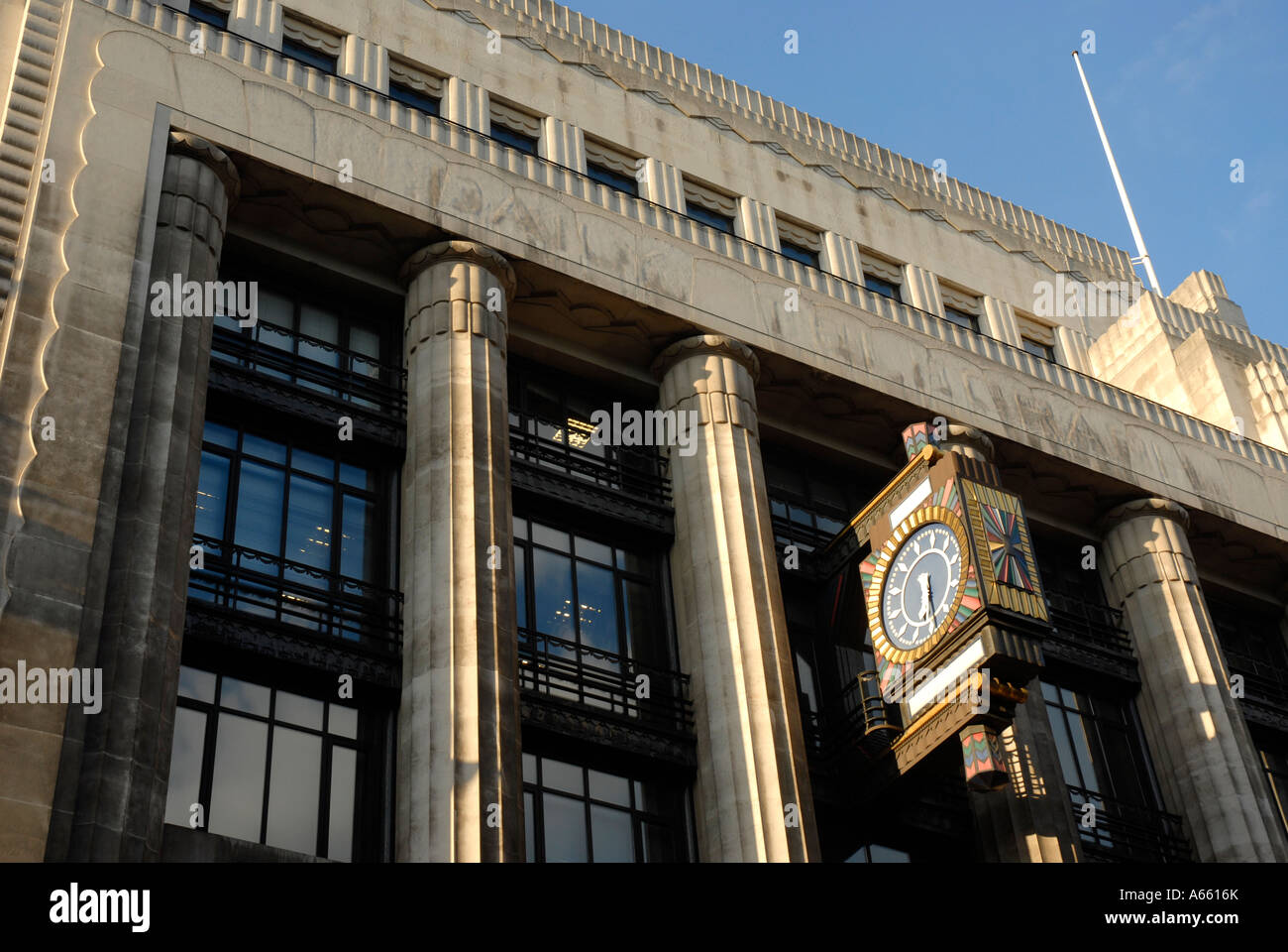 The former Daily Telegraph building in Fleet Street London Stock Photo ...