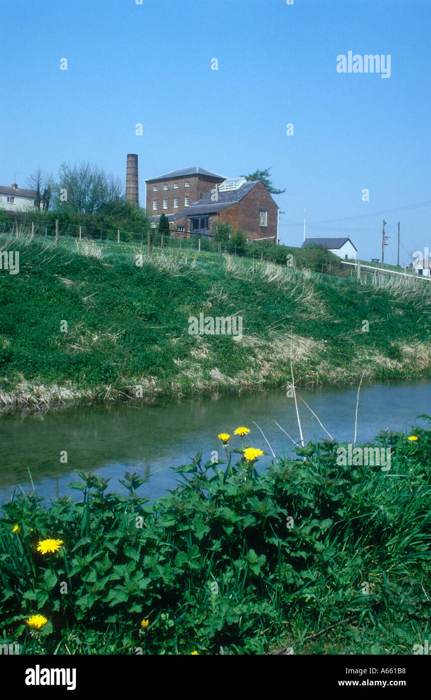 The Pumping Station at Crofton in Wiltshire on the Kennet and Avon ...
