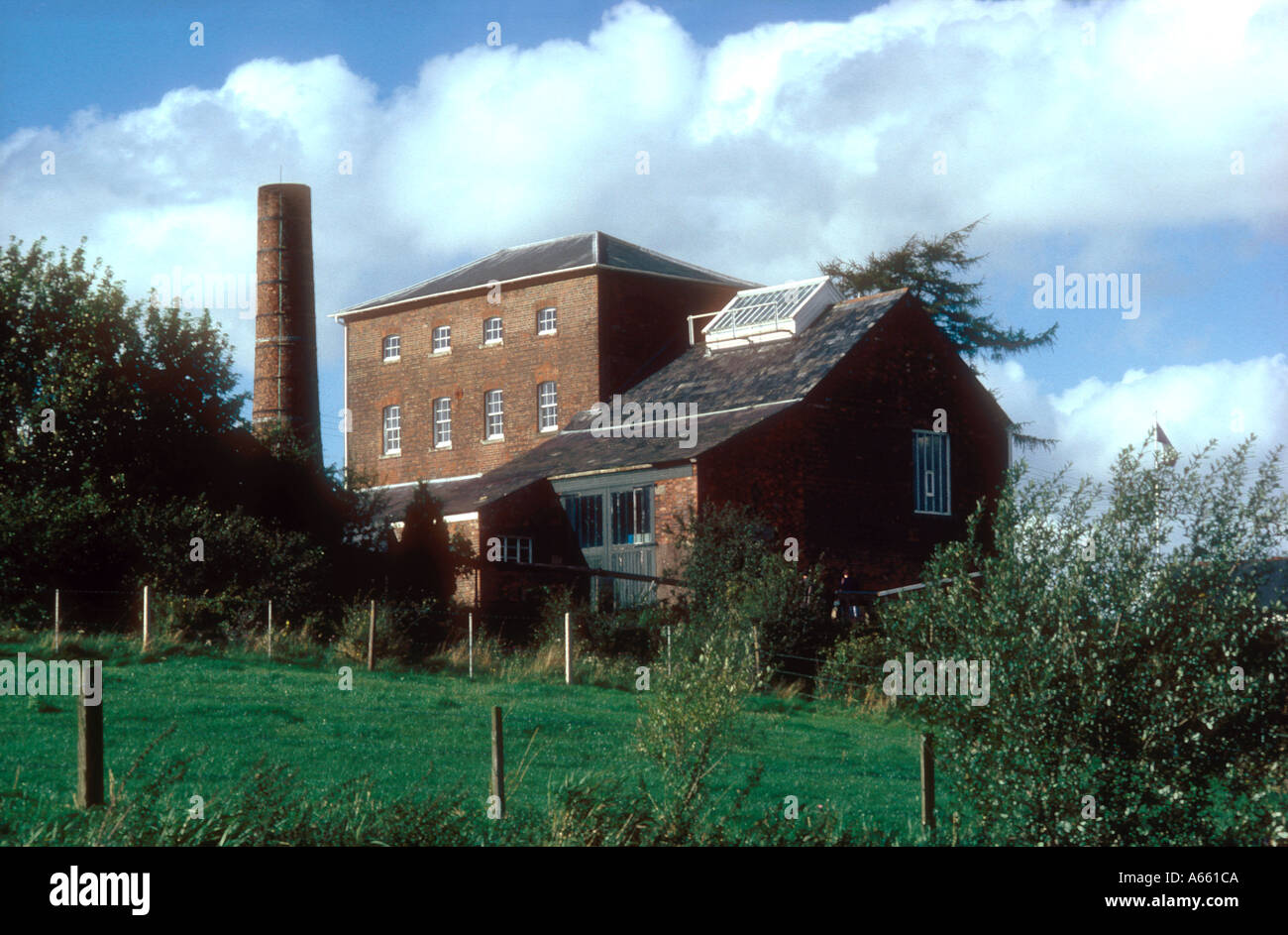 The Pumping Station at Crofton in Wiltshire on the Kennet and Avon ...