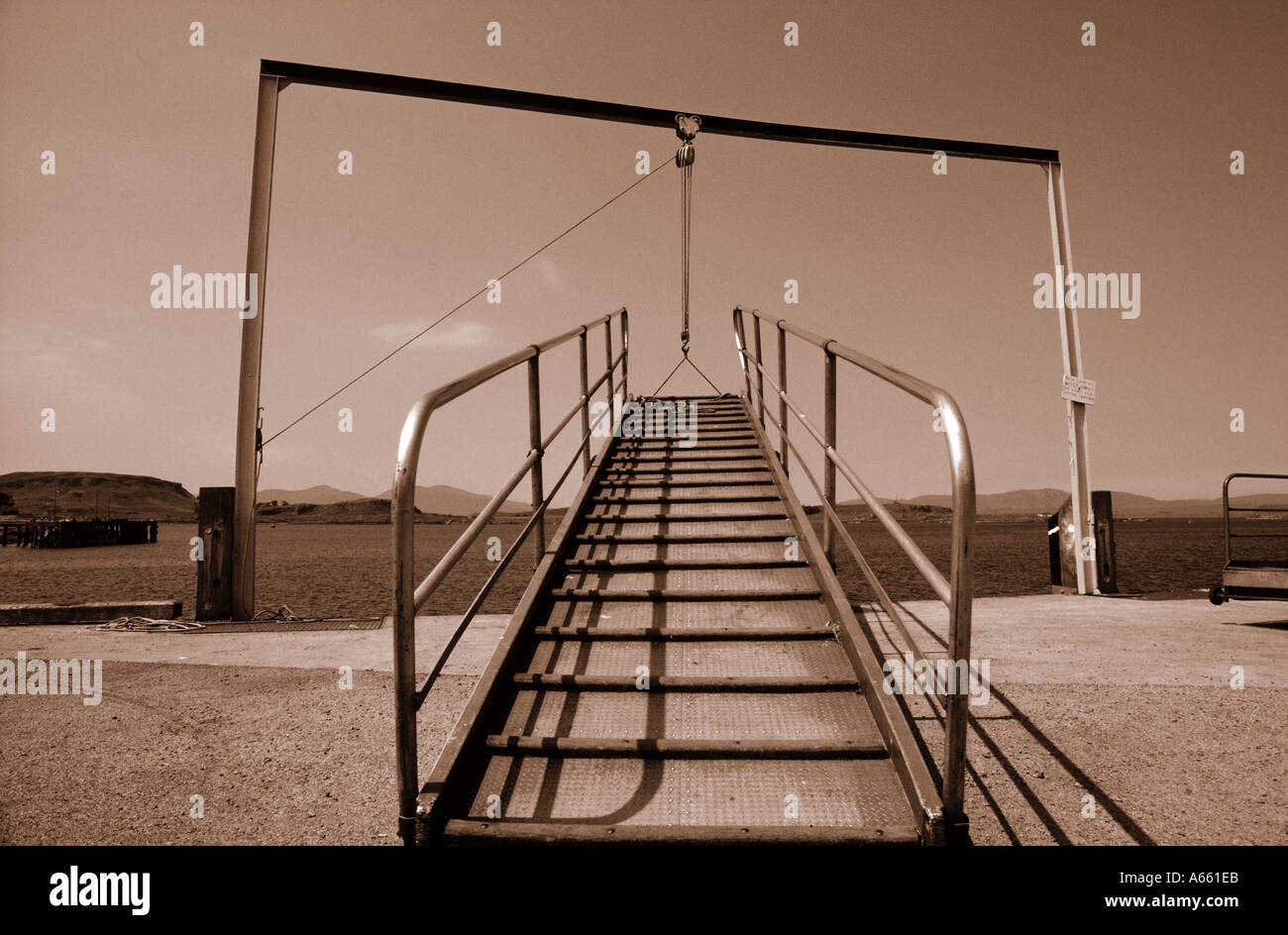 Gantry ladder hi-res stock photography and images - Alamy