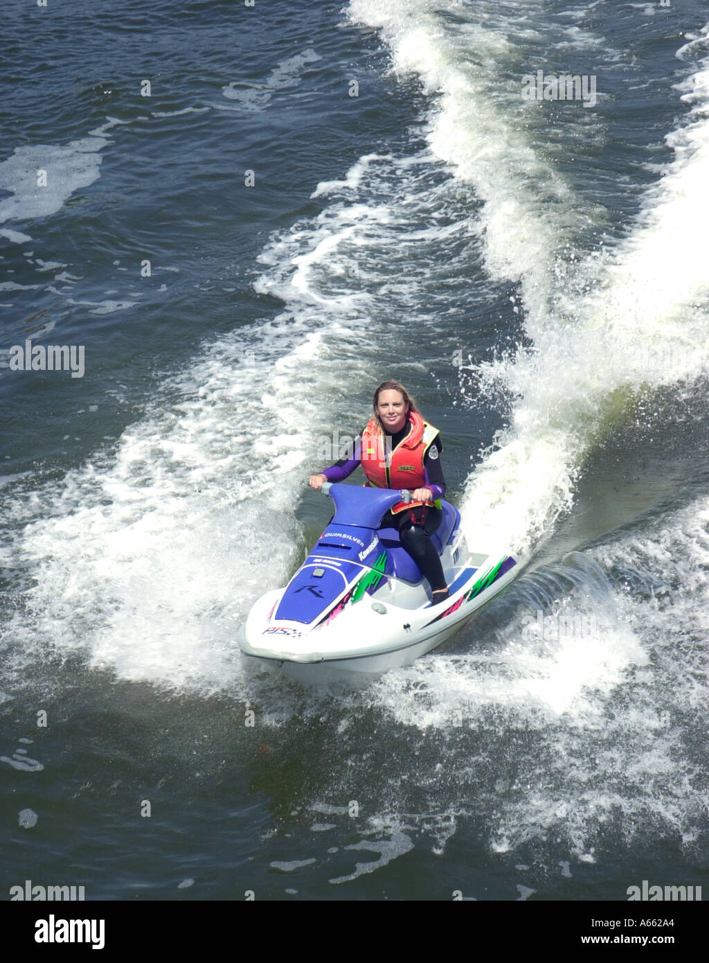 jet ski action Stock Photo - Alamy