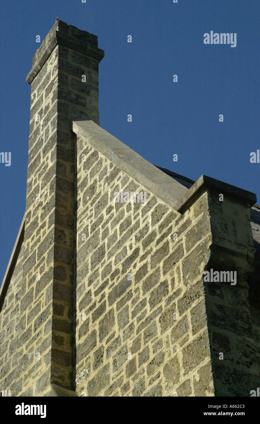 Old Stone Chimney Stock Photo - Alamy