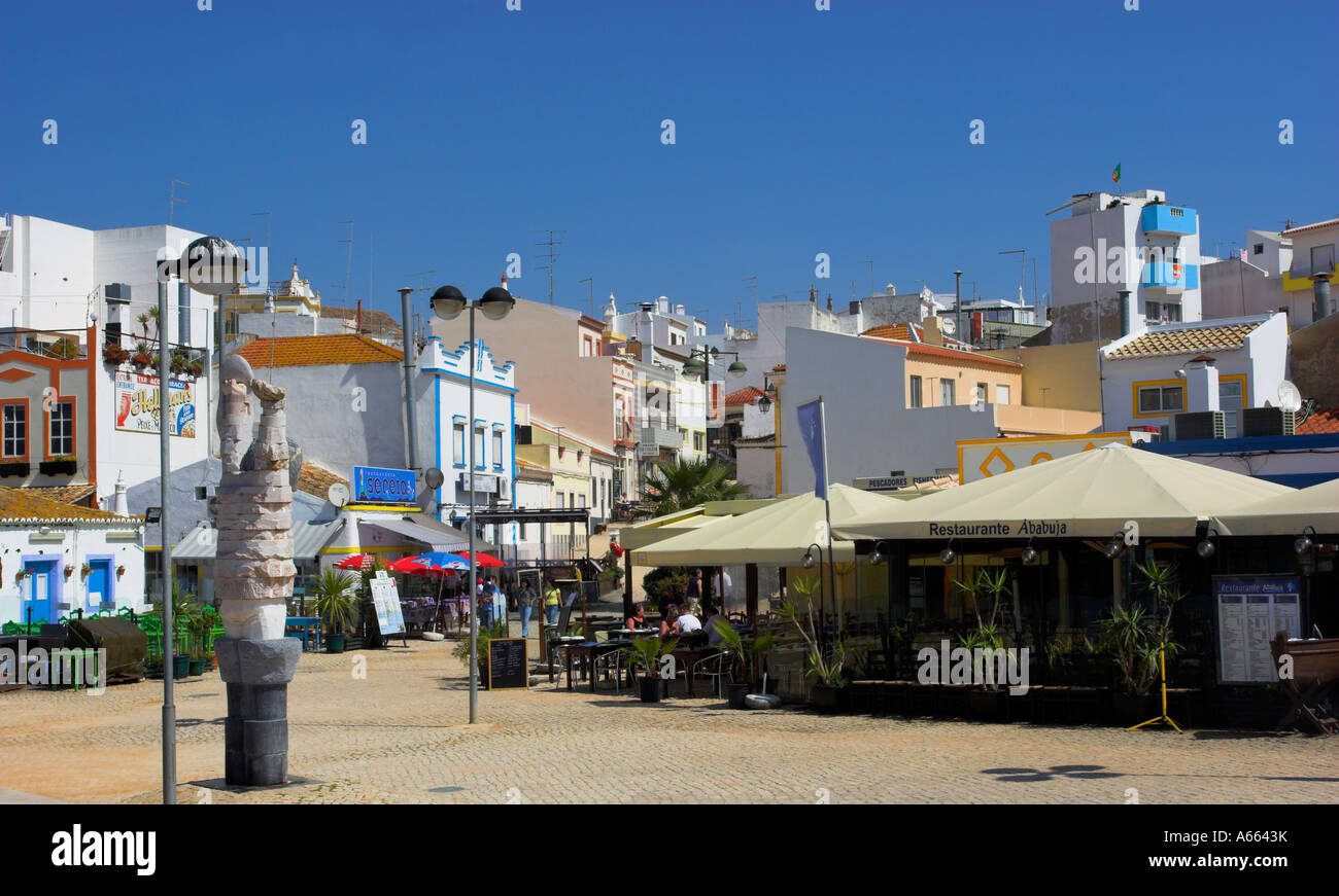 The village of Alvor on the Algarve in Portugal Stock Photo - Alamy
