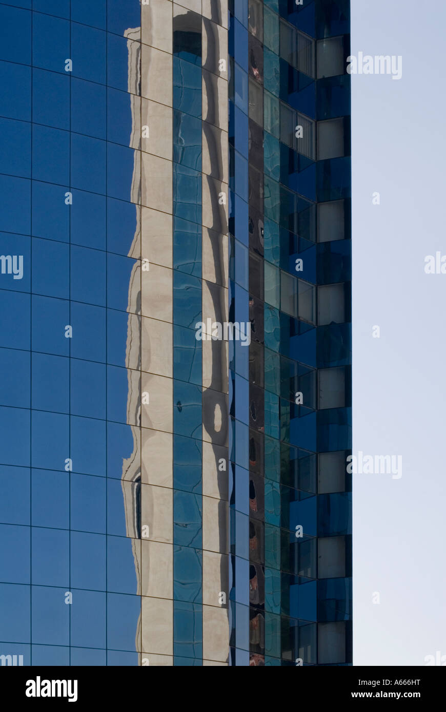 Reflection in Office Building Stock Photo - Alamy