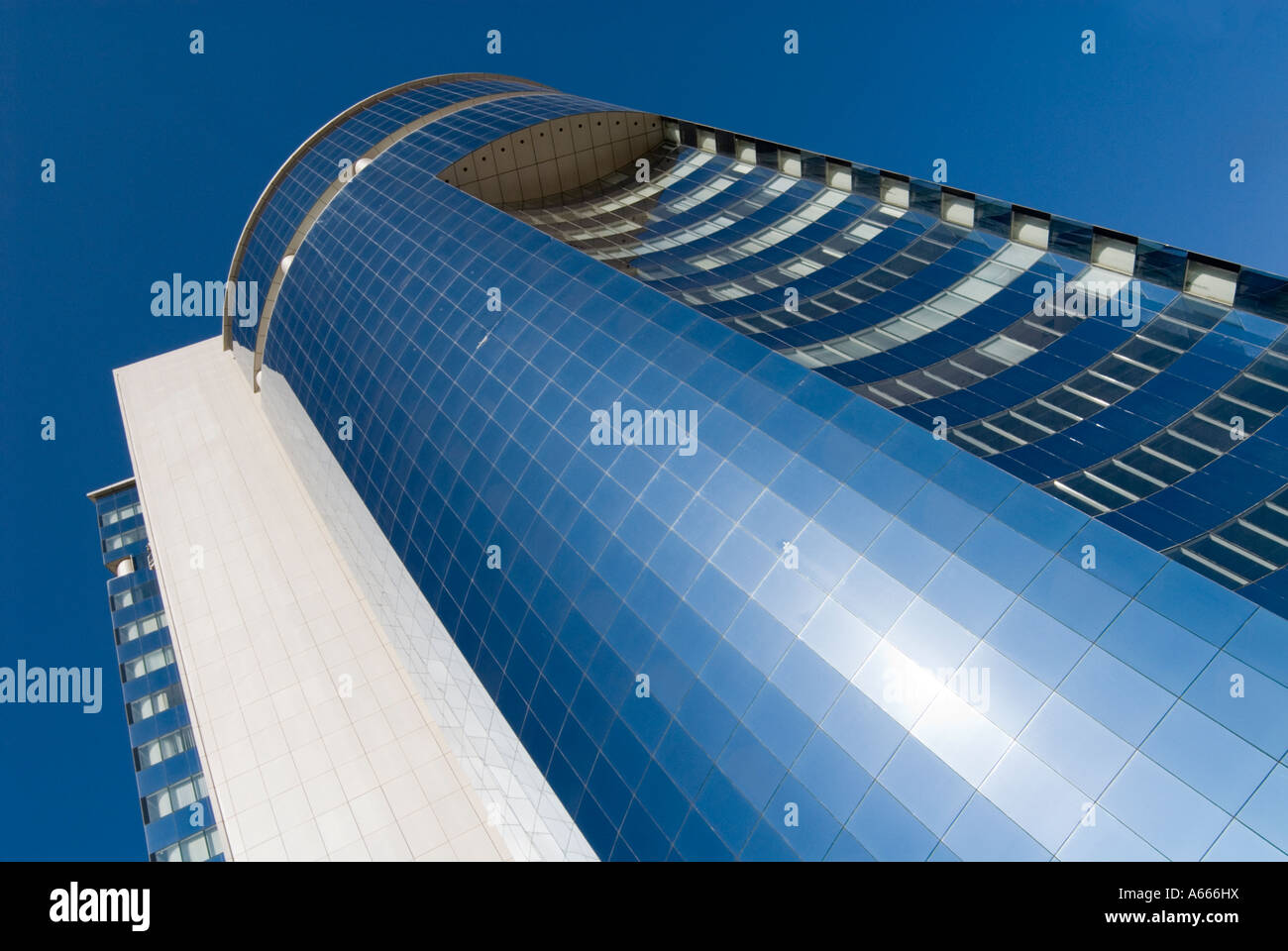Futuristic Office Building Stock Photo - Alamy