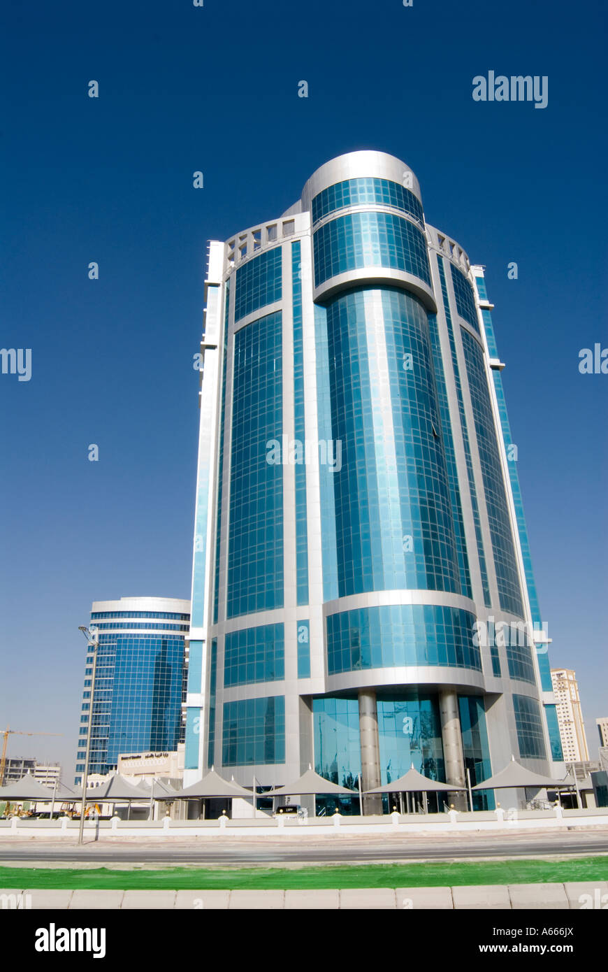Futuristic Office Building Stock Photo - Alamy