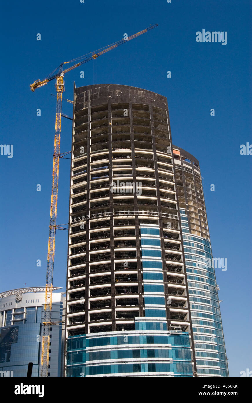 Office Block Under Construction Stock Photo - Alamy