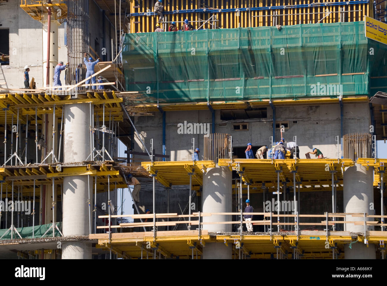 Office Block Under Construction Stock Photo - Alamy