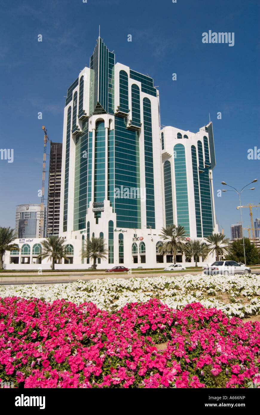 Salam Tower Doha Qatar Stock Photo - Alamy
