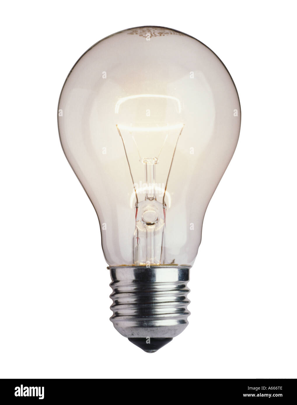Shining light bulb Cut Out Stock Images & Pictures - Alamy