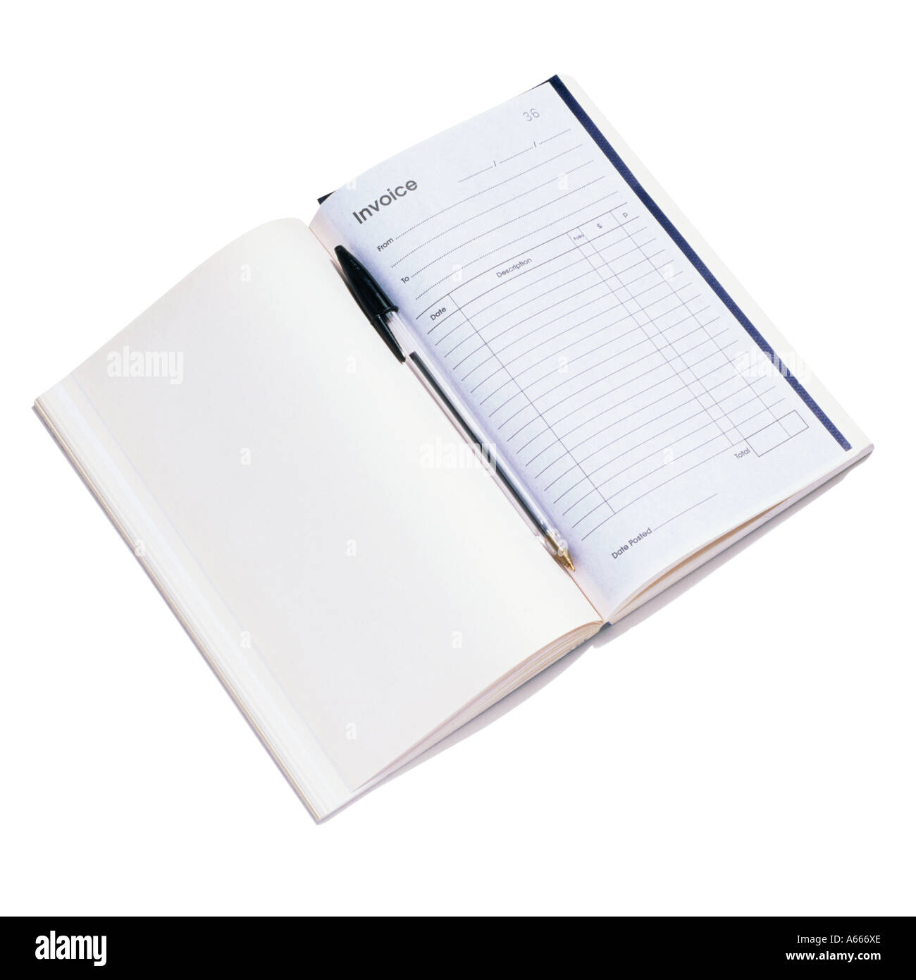 Invoice book hi-res stock photography and images - Alamy