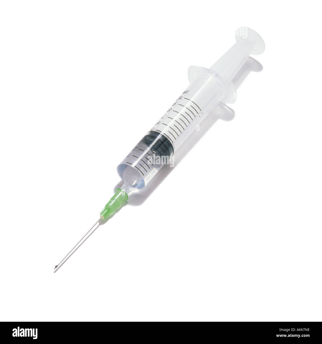 Clear plastic syringe Cut Out Stock Images & Pictures - Alamy