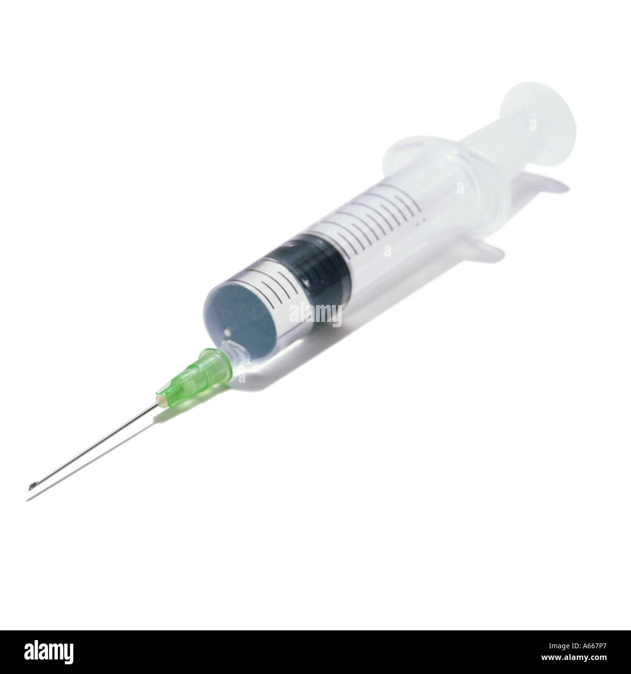 Clear plastic syringe Cut Out Stock Images & Pictures - Alamy