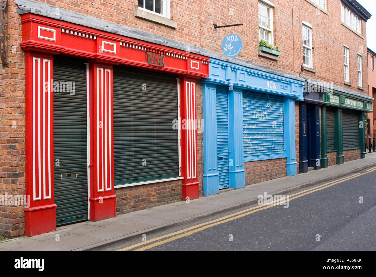 Shops, Tib Street, Northern Quarter, Manchester UK Stock Photo - Alamy