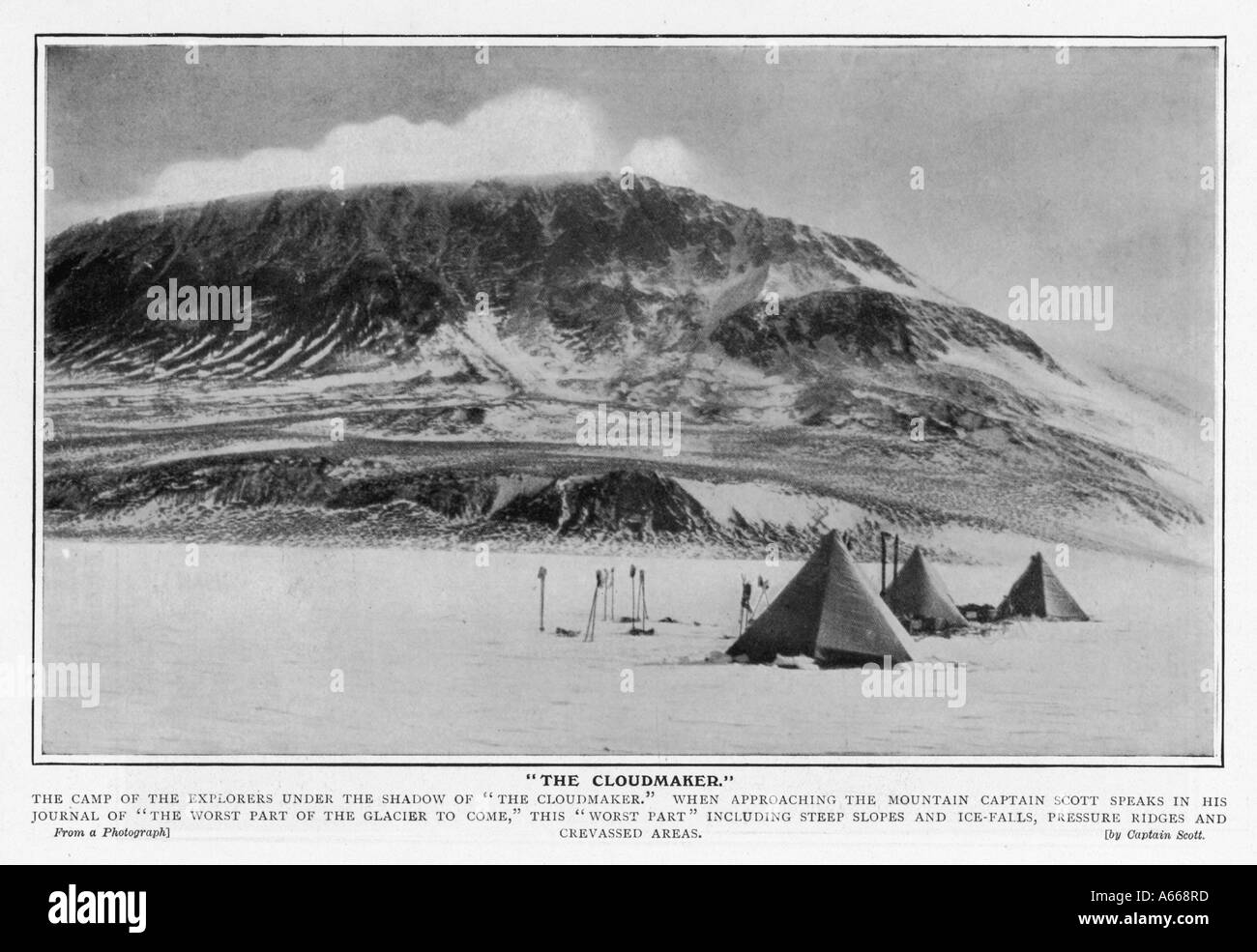 Scott Cloudmaker 1913 Stock Photo - Alamy