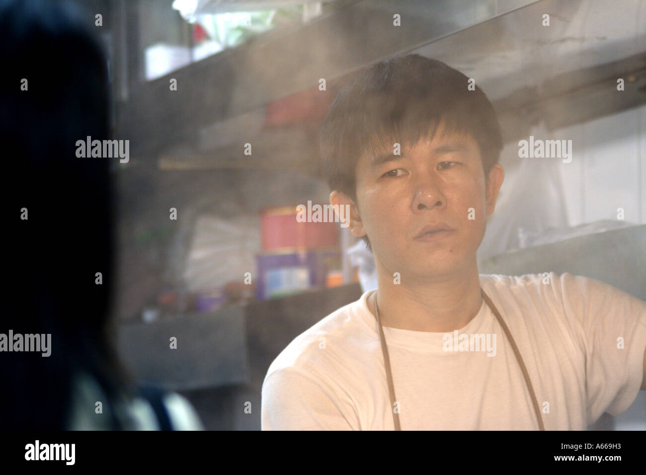 Chinese chef smoking hi-res stock photography and images - Alamy