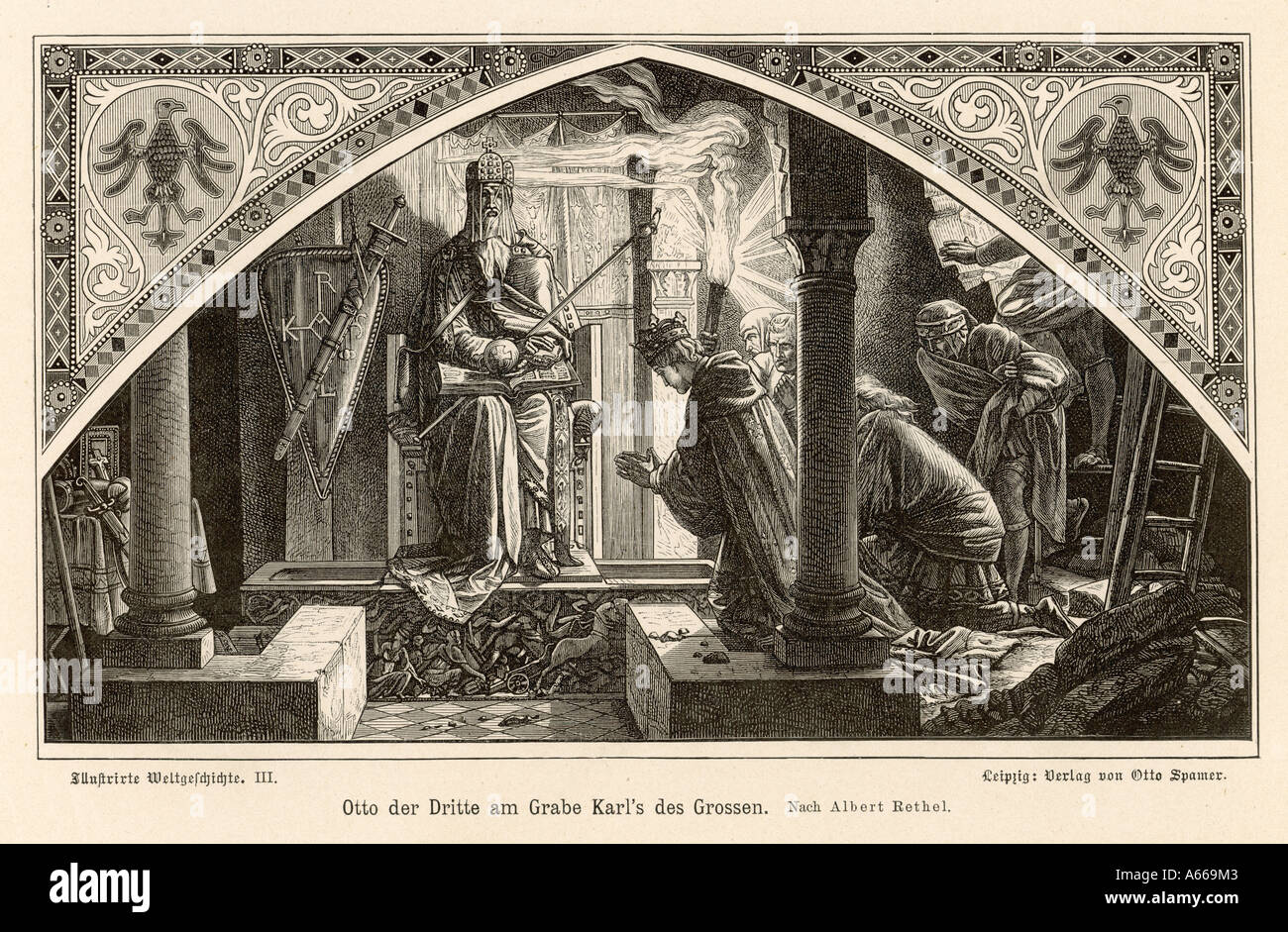 Tomb of charlemagne hi-res stock photography and images - Alamy