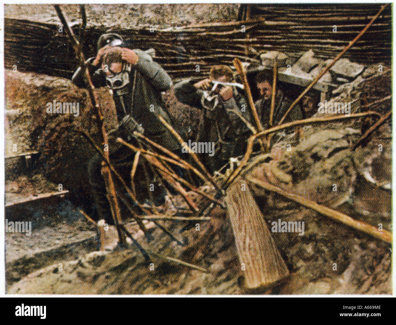 Wwi Gas Alarm Stock Photo - Alamy